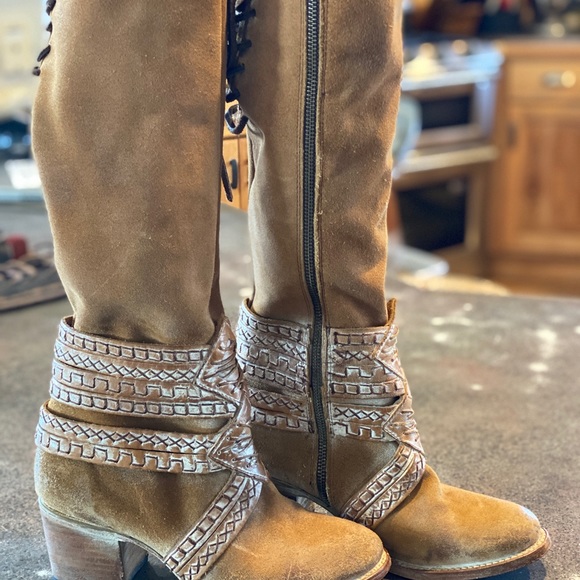 Freebird by Steven | Shoes | Freebird By Steven Mayan Suede Leather ...